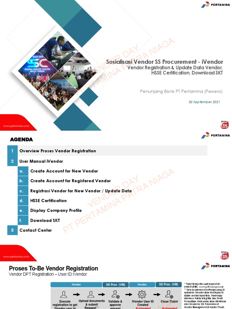 Vendor Day - IVendor Vendor Management | PDF