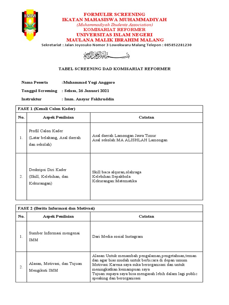 Muhammad Yogi Anggoro | PDF