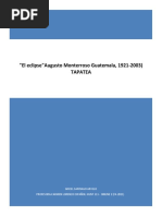 Eclipse Augusto Monterosa | PDF | Aristóteles | Cultura (general)