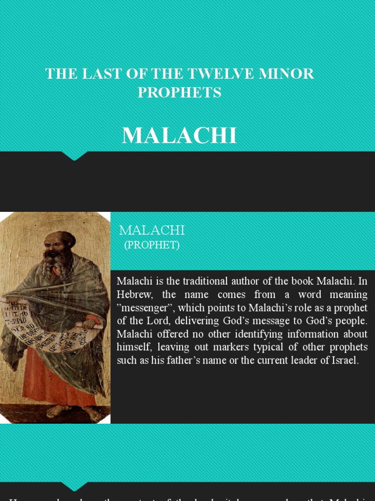 MALACHI | PDF | Book Of Malachi | Prophet