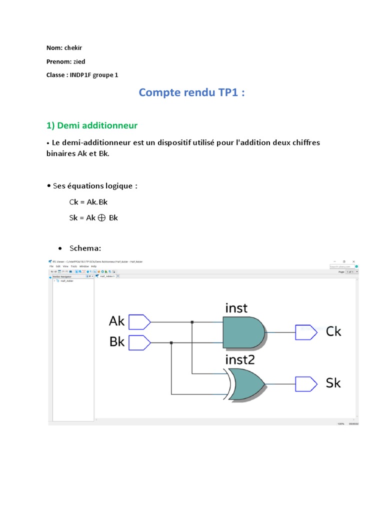 Compte Rendu tp1 | PDF | Méthodes et références pédagogiques