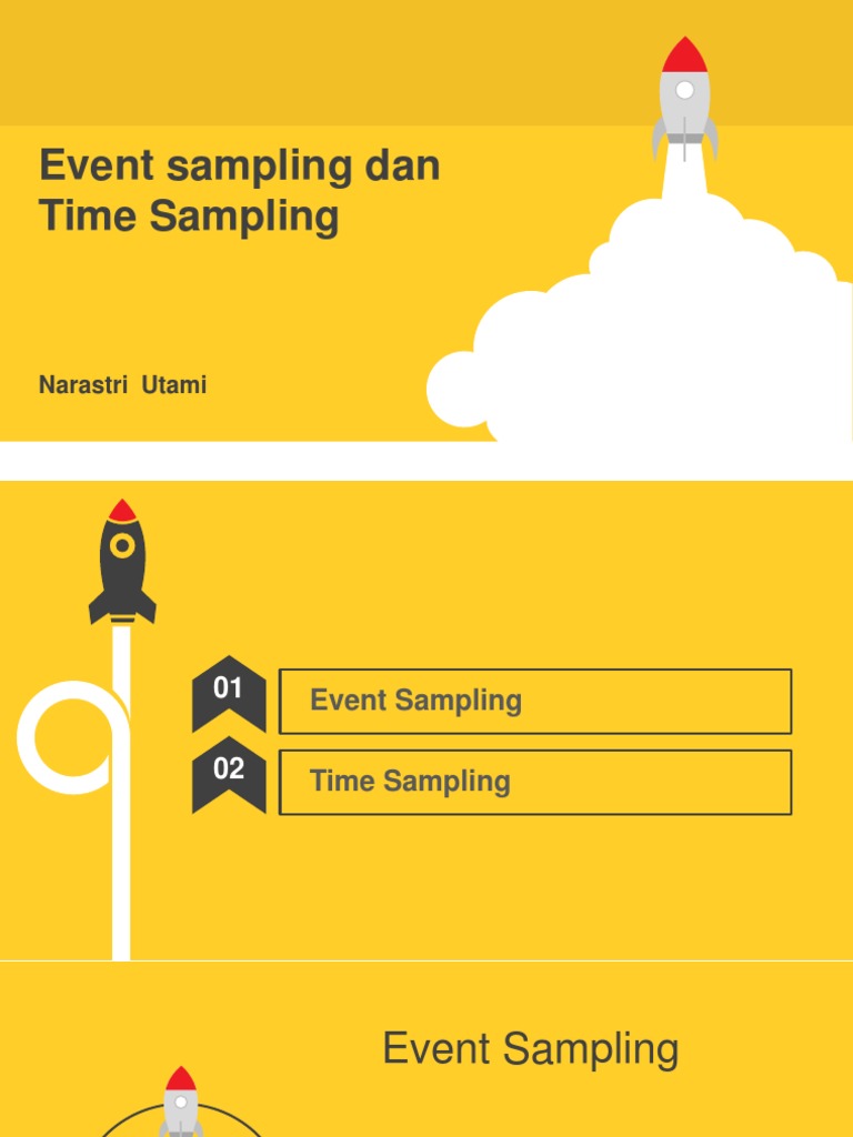 Time Sampling Dan Event Sampling | PDF