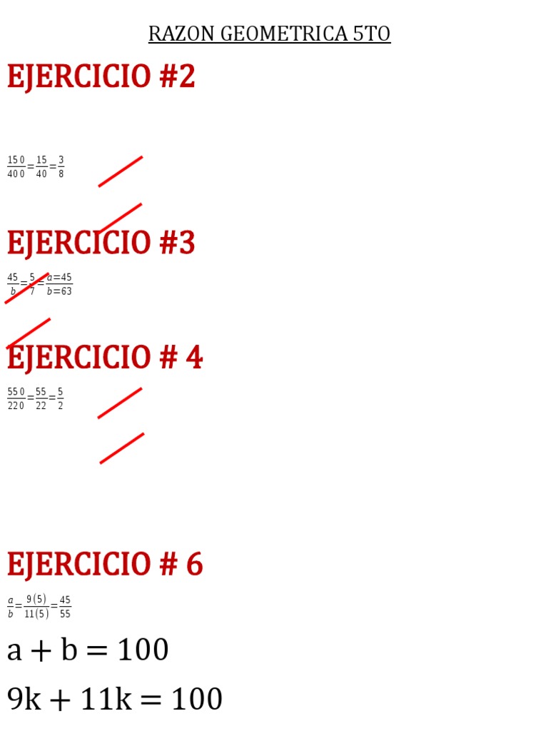 Razon Geometrica 5to | PDF | Métodos y materiales de enseñanza ...