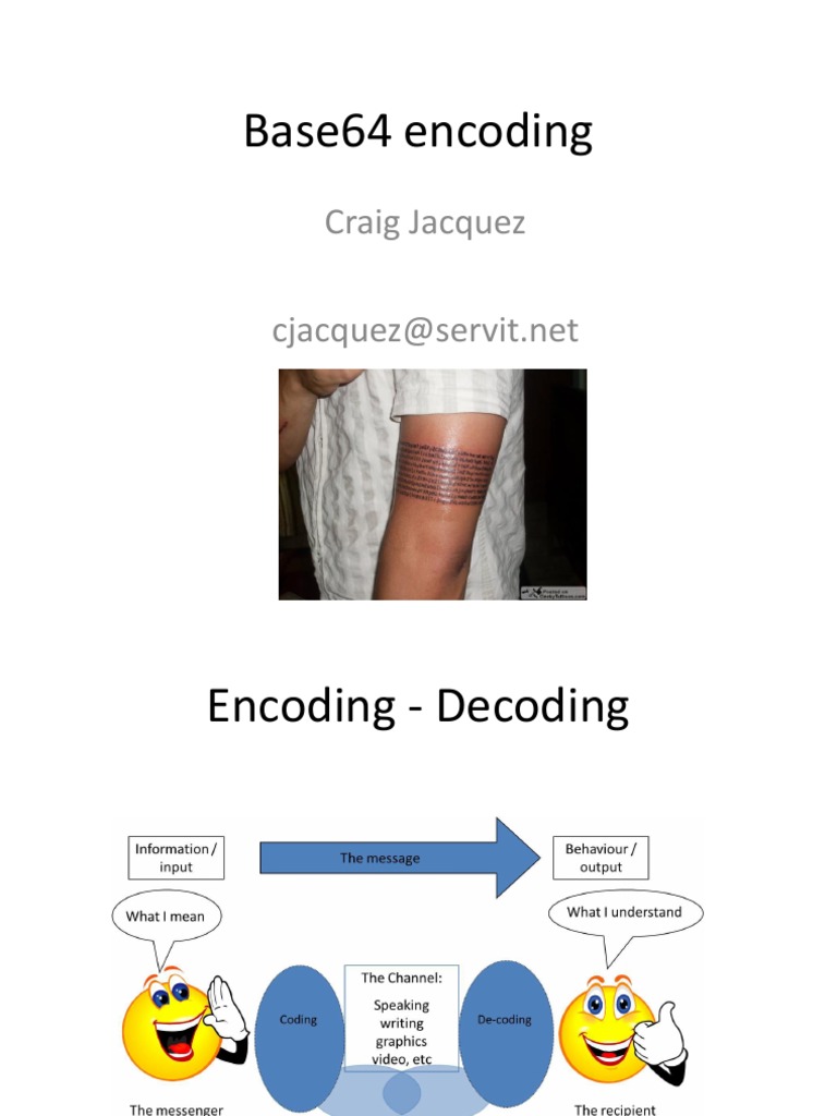 BASE64 ENCODING DECODING | PDF