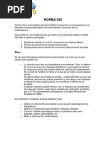 Ejemplo Política NOM-035 | PDF | Violencia | Discriminación