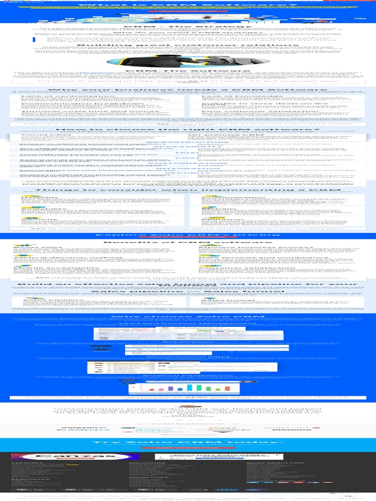 What Is CRM Software - A Complete Overview of CRM Software - Zoho CRM ...
