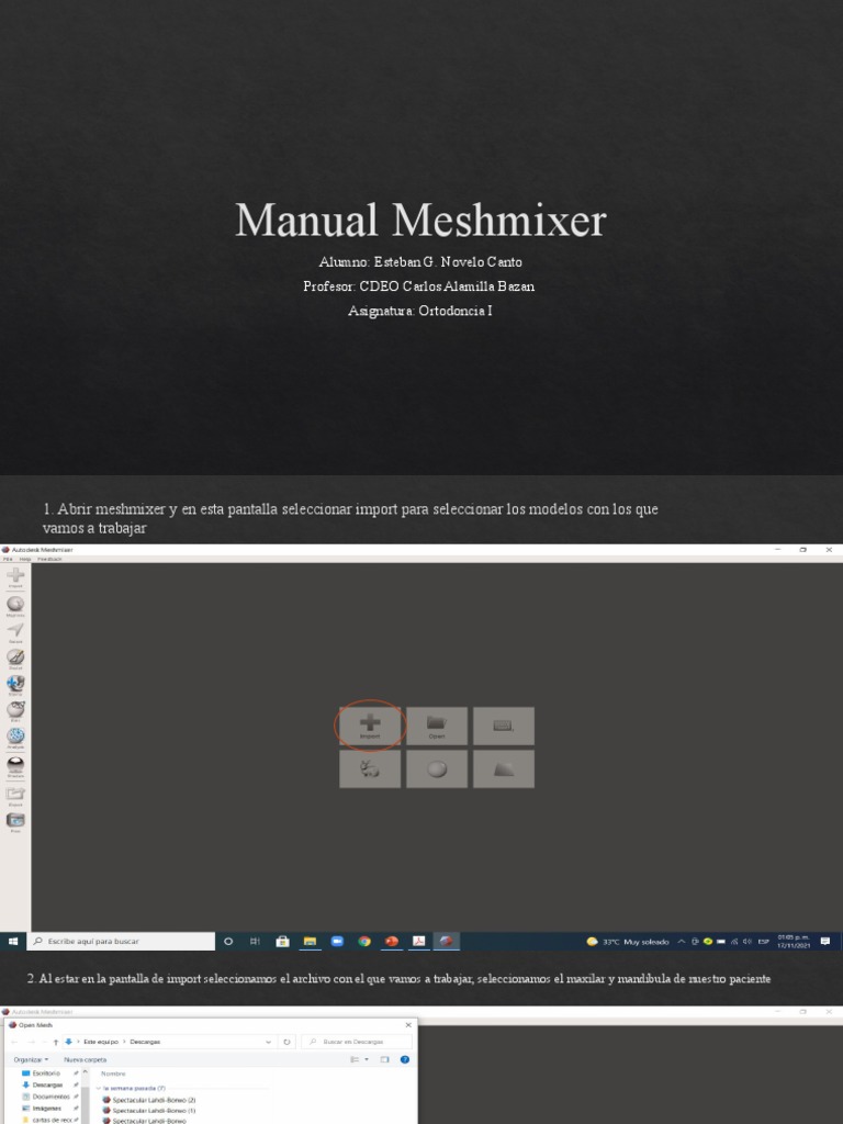 Manual Meshmixer | PDF | Crecimiento personal y profesional
