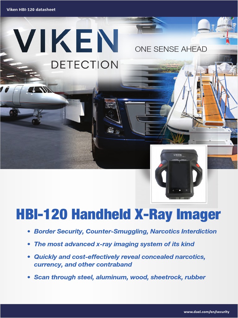 HBI-120 Handheld X-Ray Imager: One Sense Ahead | PDF | Image Scanner ...