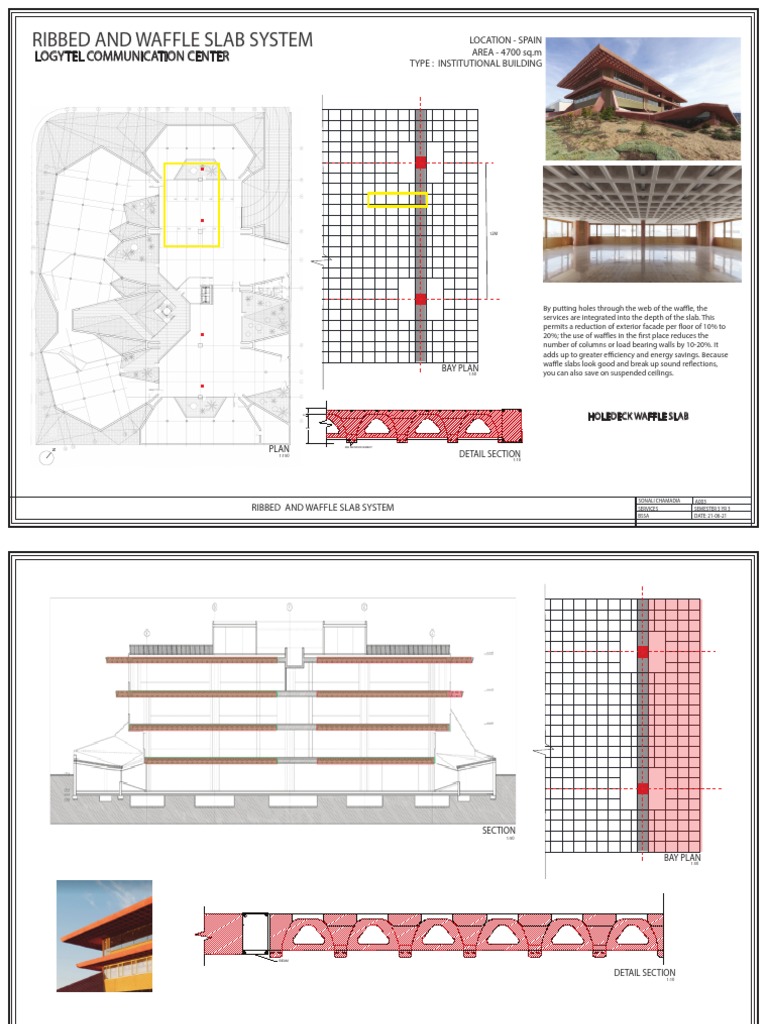 Ribbed and Waffle Slab System: Logytel Communication Center | Download ...