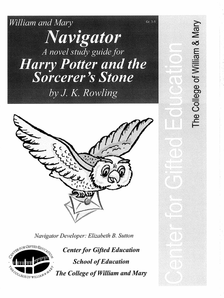 3rd-5th Harry Potter and The Sorcerers Stone | PDF