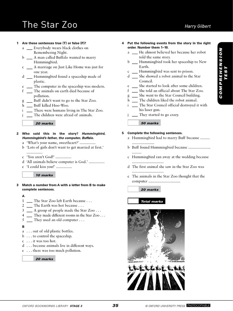 The Star Zoo: Harry Gilbert | PDF