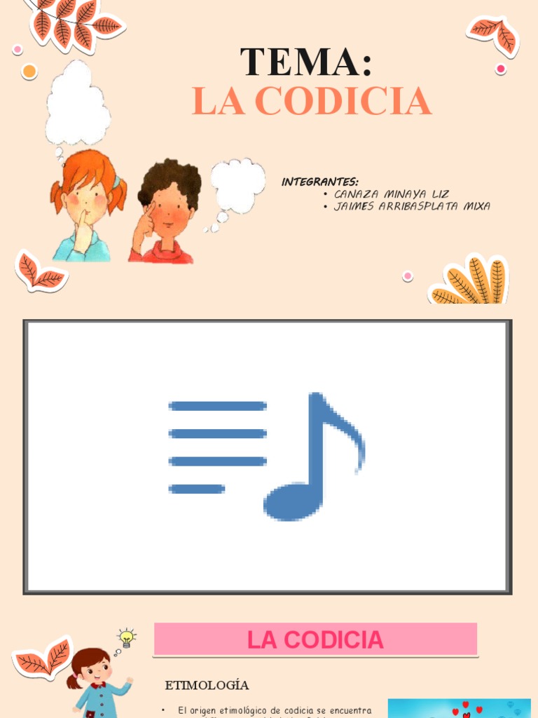 Tema Antivalor La Codicia | PDF | Codicia | Teorías filosóficas