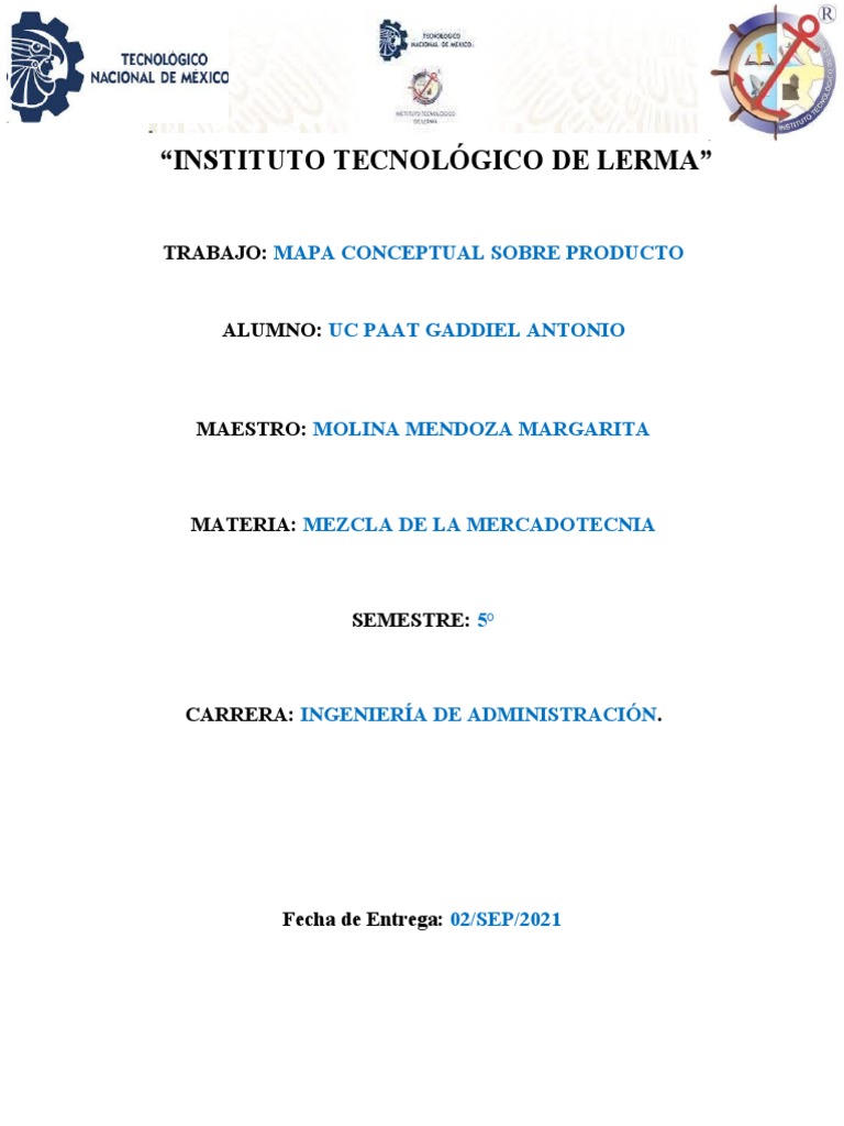 Mapa PRODUCTO | PDF | Producto (Negocio) | Marca