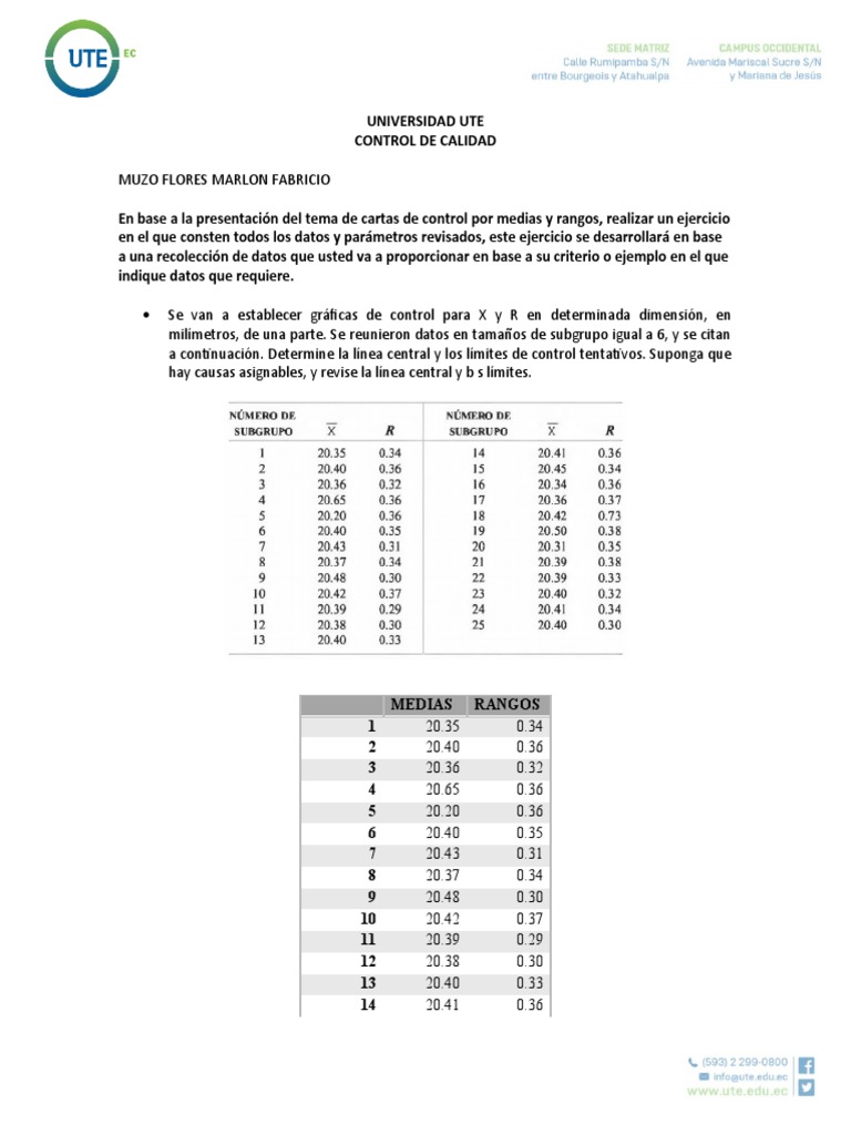 Ejercicio N°1 DEBER | PDF