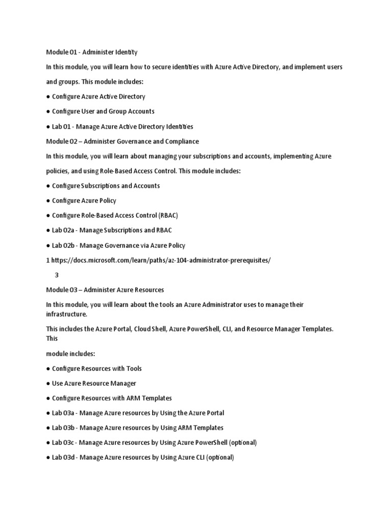 Az 104 | PDF | Microsoft Azure | Computer Network
