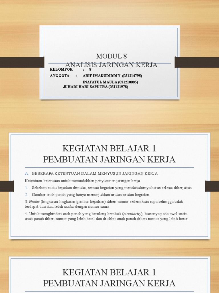 MODUL 8 Riset Operasi MAN.A | PDF