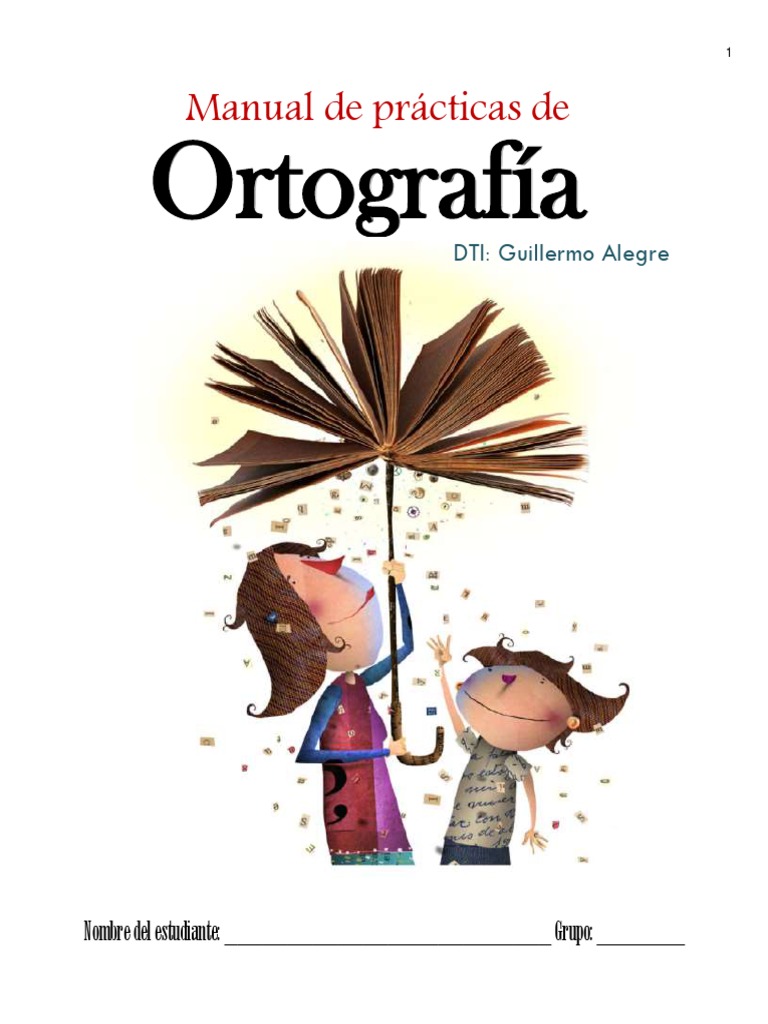 Libreta de Ortografía DTI | PDF