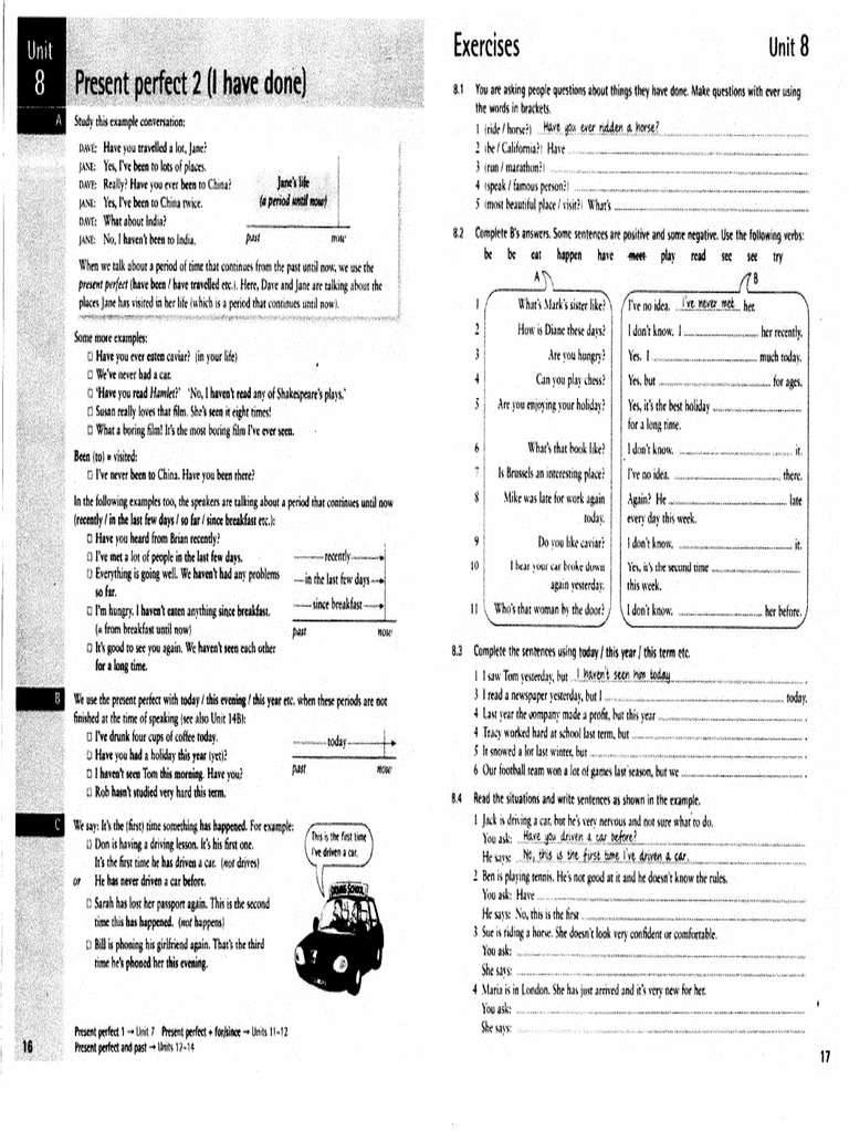 Present Perfect | PDF