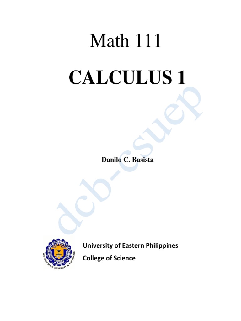 Calculus 1 Lesson 1 | PDF | Function (Mathematics) | Calculus