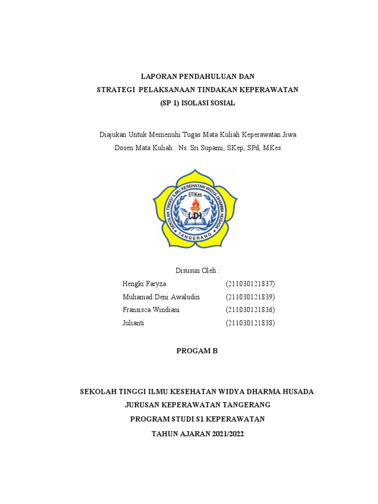 Sap Isos Jiwa | PDF | Karier & Perkembangan