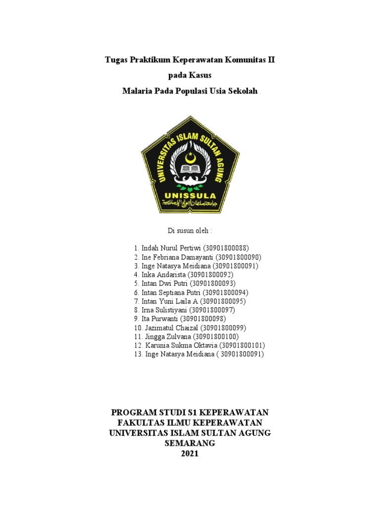 Tugas Praktikum 2B Keperawatan Komunitas II | PDF