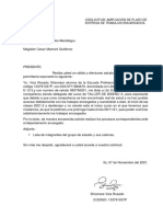 Ejemplo de Carta Prórroga Entrega de Documentos | PDF | Crecimiento ...