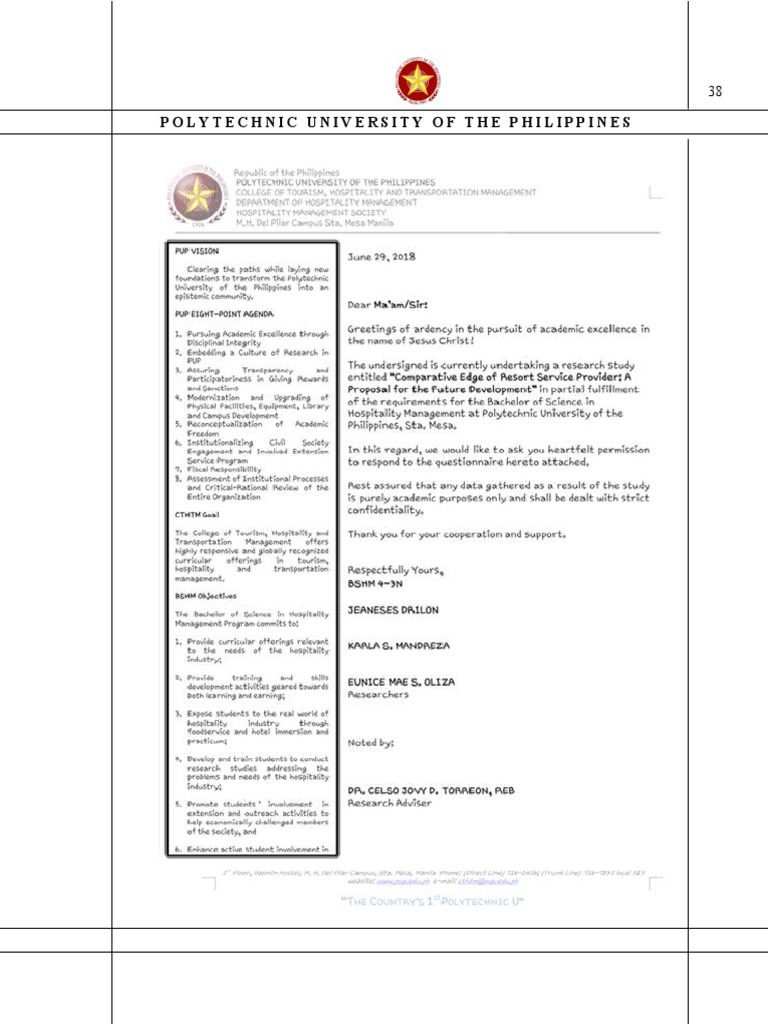 Certification of Statistical Treatment | PDF