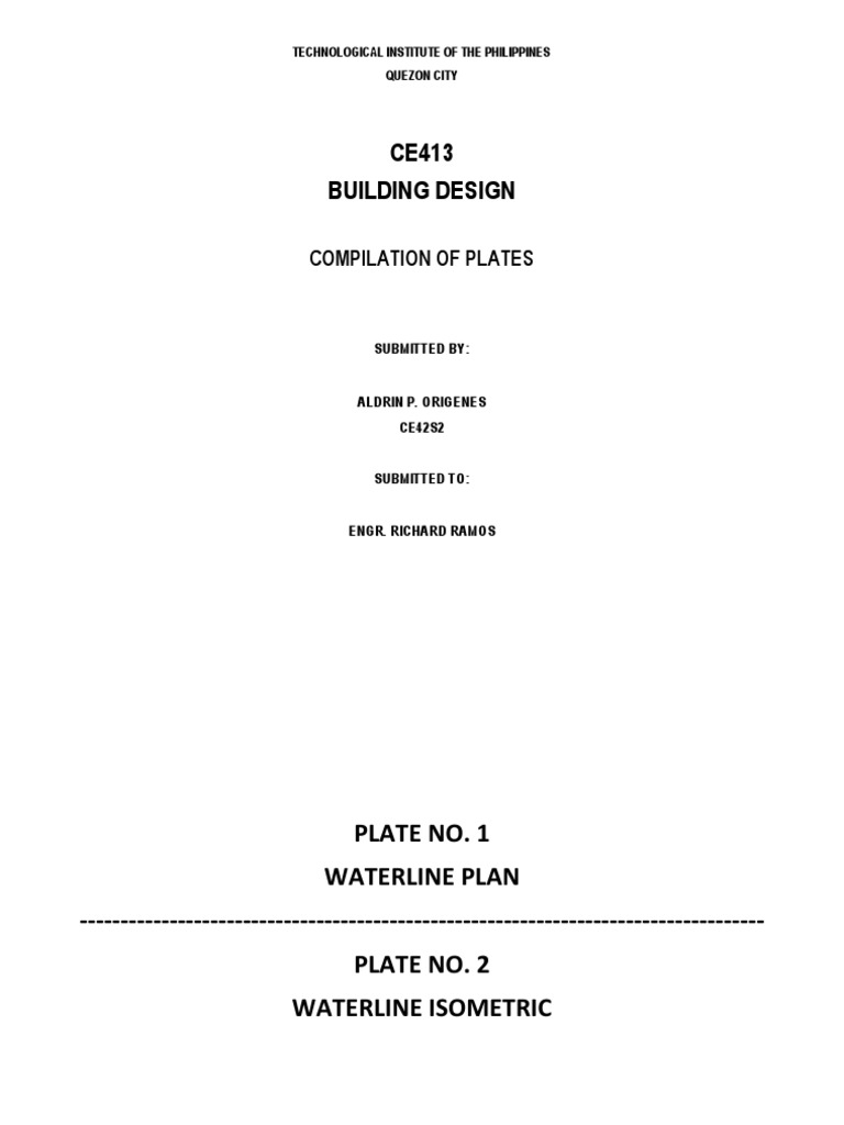 Plumbing and Electrical Design Plates | PDF | Plumbing | Mains Electricity