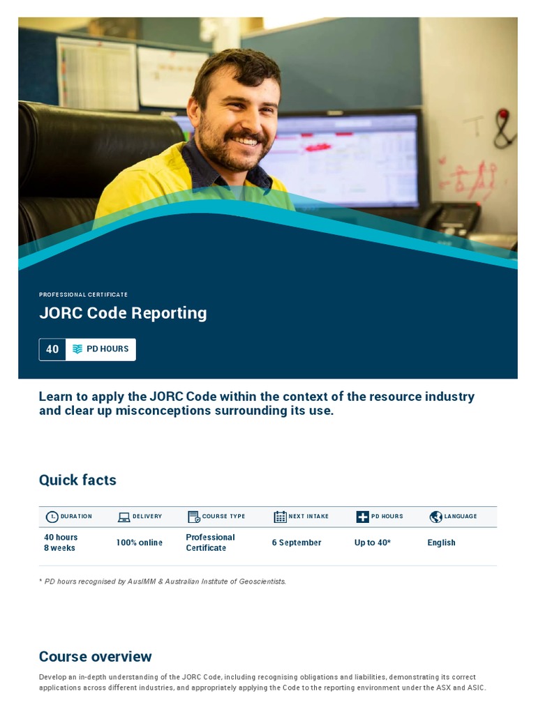 JORC Code Reporting | PDF