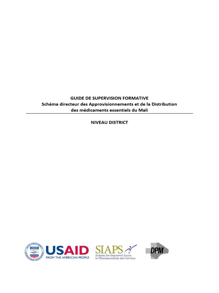 Note de Cours 2 - La Supervision Formative | PDF | Logistique | Inventaire