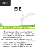 Chapitre 1 Cours Etude D Impact Sur L Environnement Eme | PDF | Environnement naturel | Étude d ...
