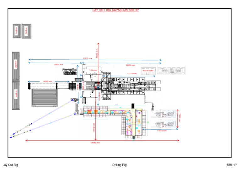 Lay Out Rig (550 HP) | PDF