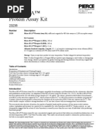 Pierce BCA Protein Assay Kit: User Guide | PDF | Physical Sciences ...