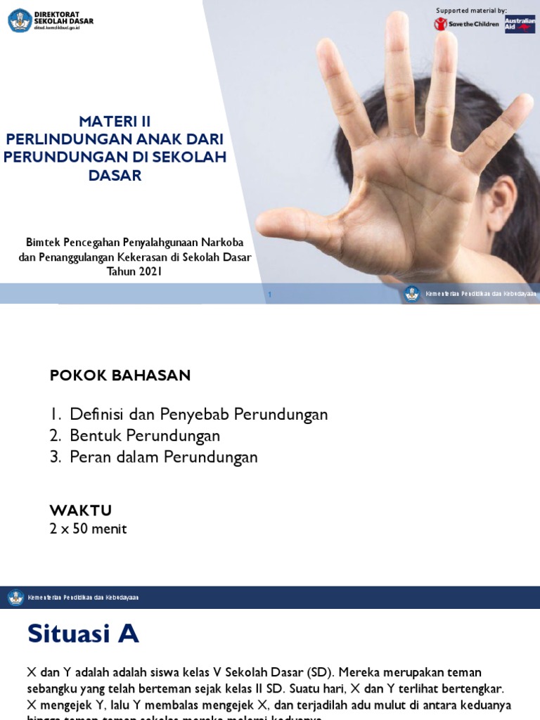 Perlindungan Anak dari Perundungan SD | PDF