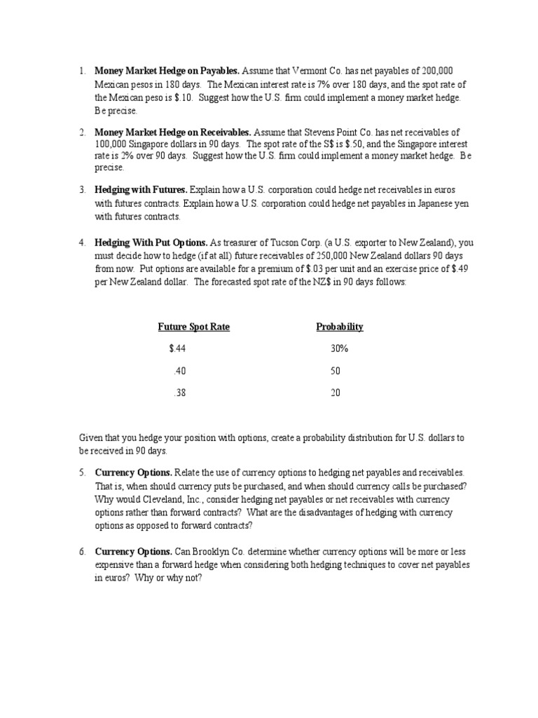 FX Derivatives | PDF | Finance & Money Management