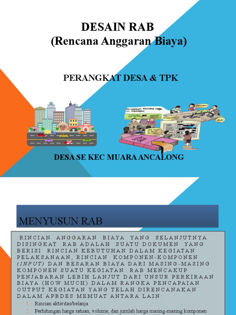Penyusunan Desain RAB | PDF
