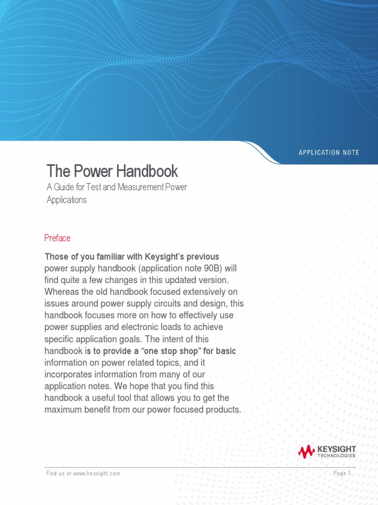 The Power Handbook | PDF | Ac Power | Electrical Impedance