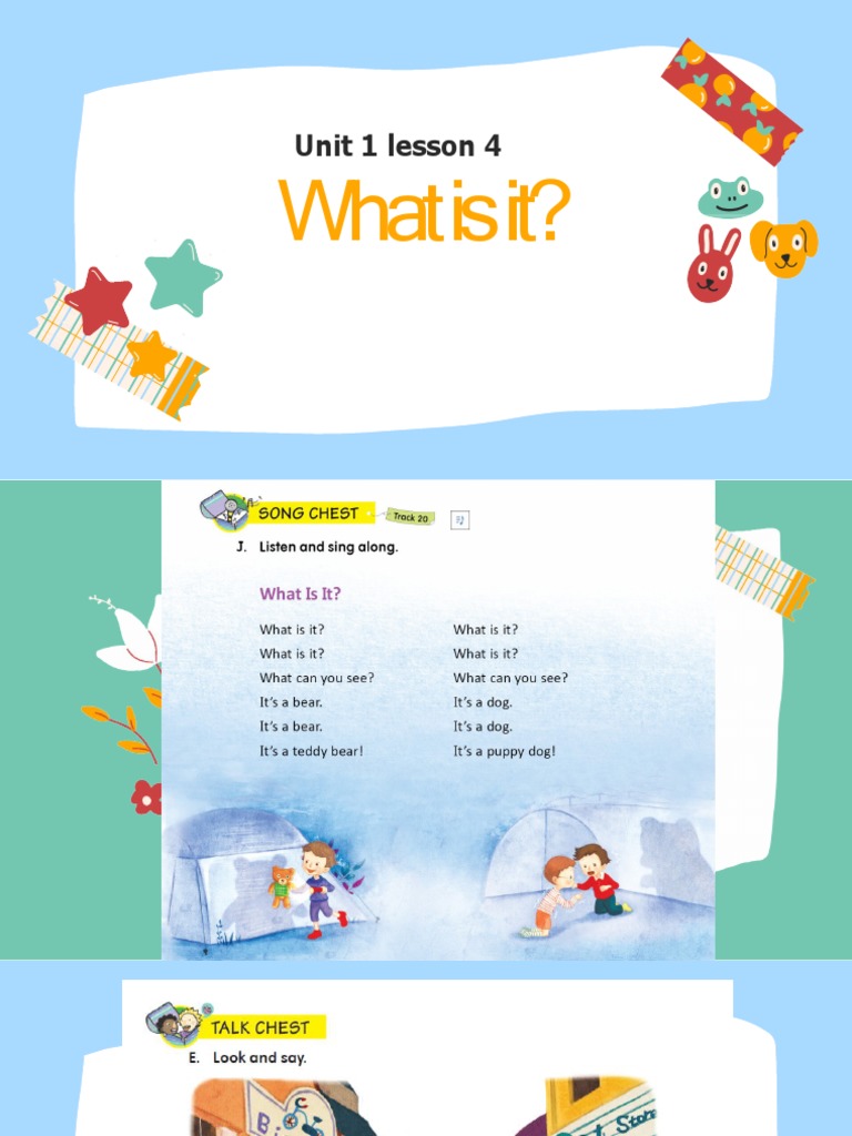 U1l4 - What Is It - Part 2 | PDF