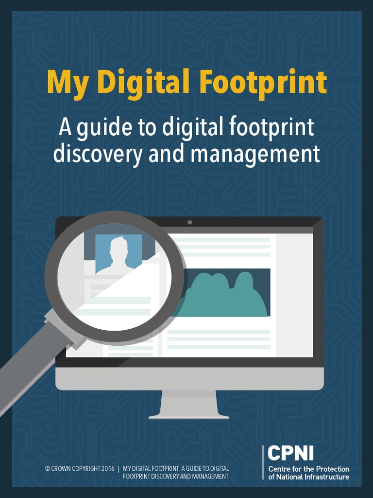 My Digital Footprint: A Guide To Digital Footprint Discovery and ...