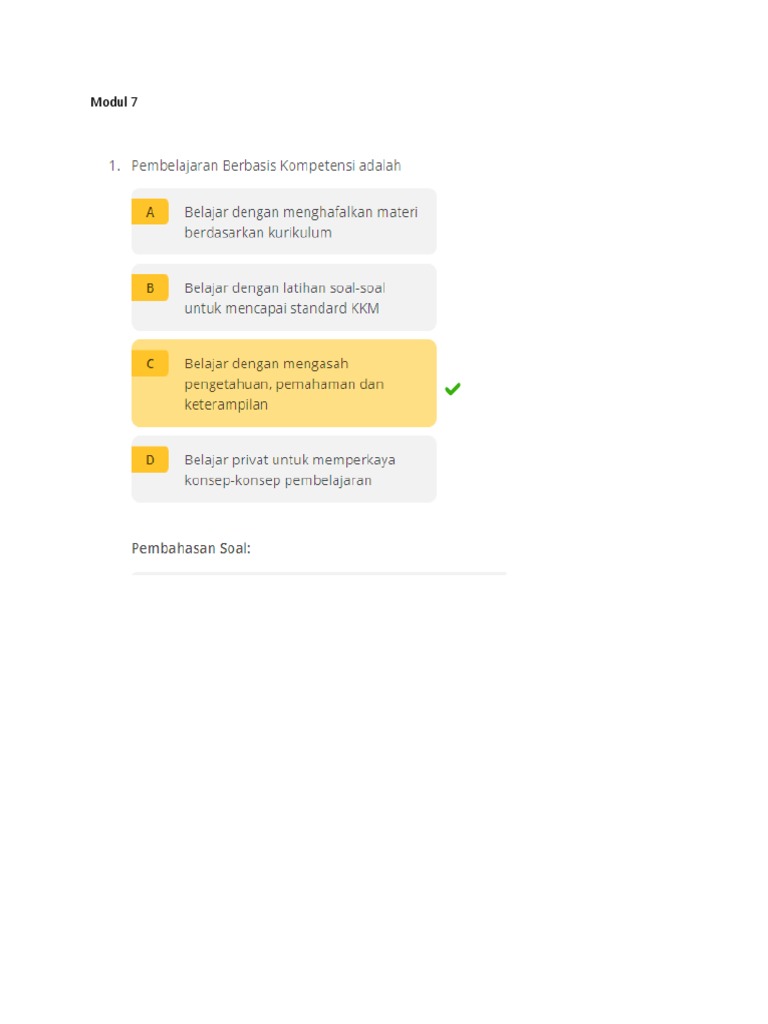 Modul 7 | PDF | Pengembangan Diri