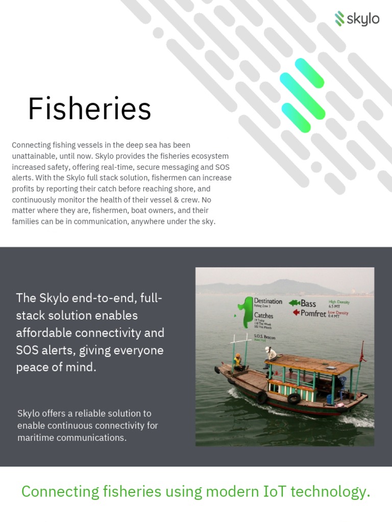 Fisheries: Connecting Fisheries Using Modern Iot Technology | PDF ...