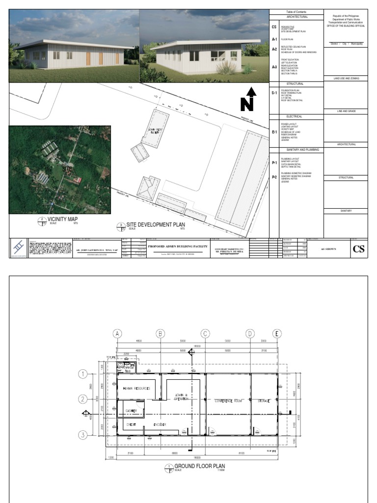 Site Development Plan Vicinity Map: Architectural | PDF | Window ...