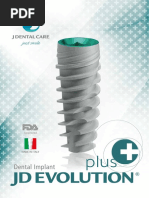 JDEvolution S Product Catalogue | PDF | Dental Implant