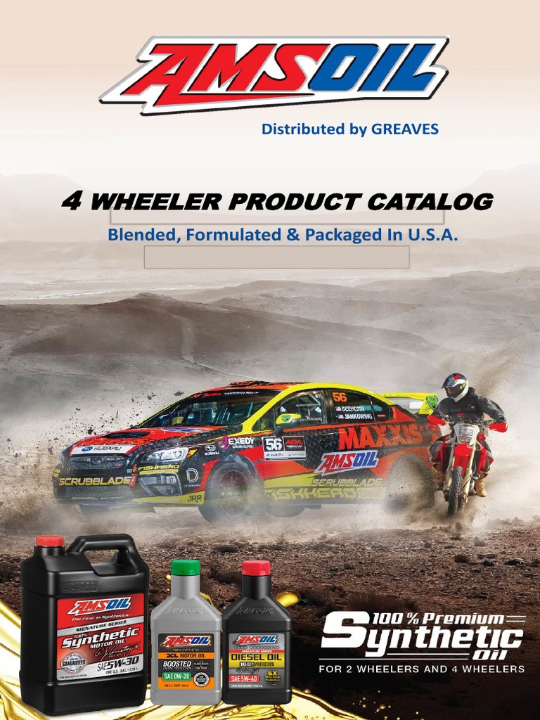 Amsoil 4 Wheeler Catalog New ! | PDF | Motor Oil | Mechanical Engineering