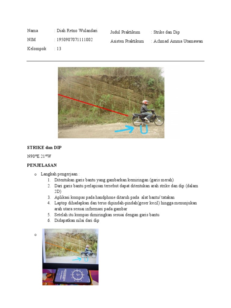 Tugas Geostruk - Diah Retno Wulandari | PDF