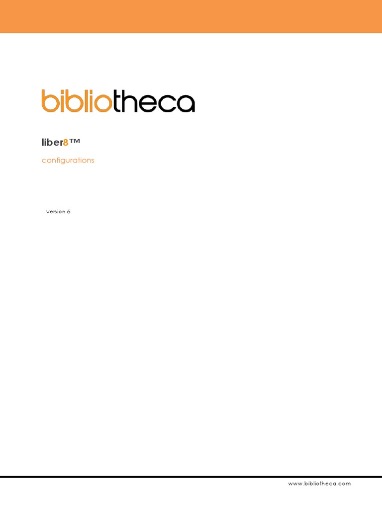 Liber8 Configurations v6 | PDF | Port (Computer Networking) | Computer ...