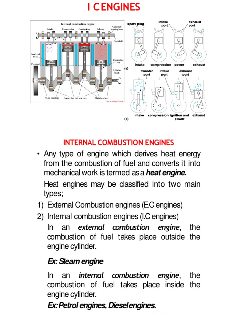 I C Engines | Download Free PDF | Internal Combustion Engine | Diesel ...