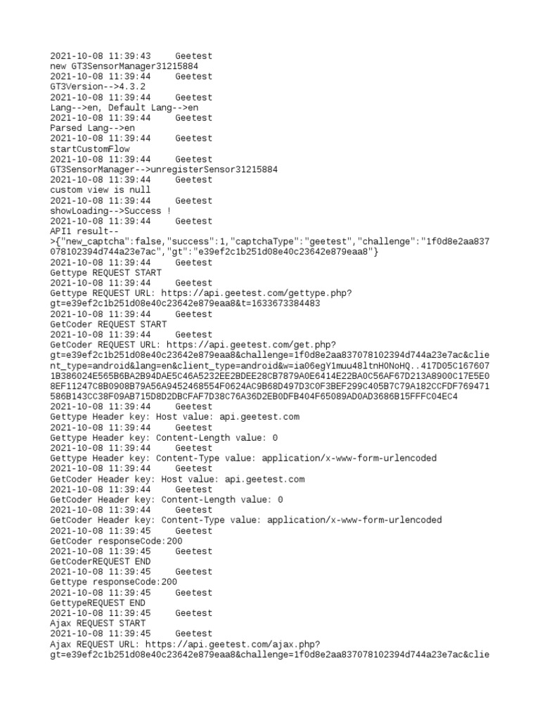 Sensebot Log | PDF | Internet Protocols | Encodings