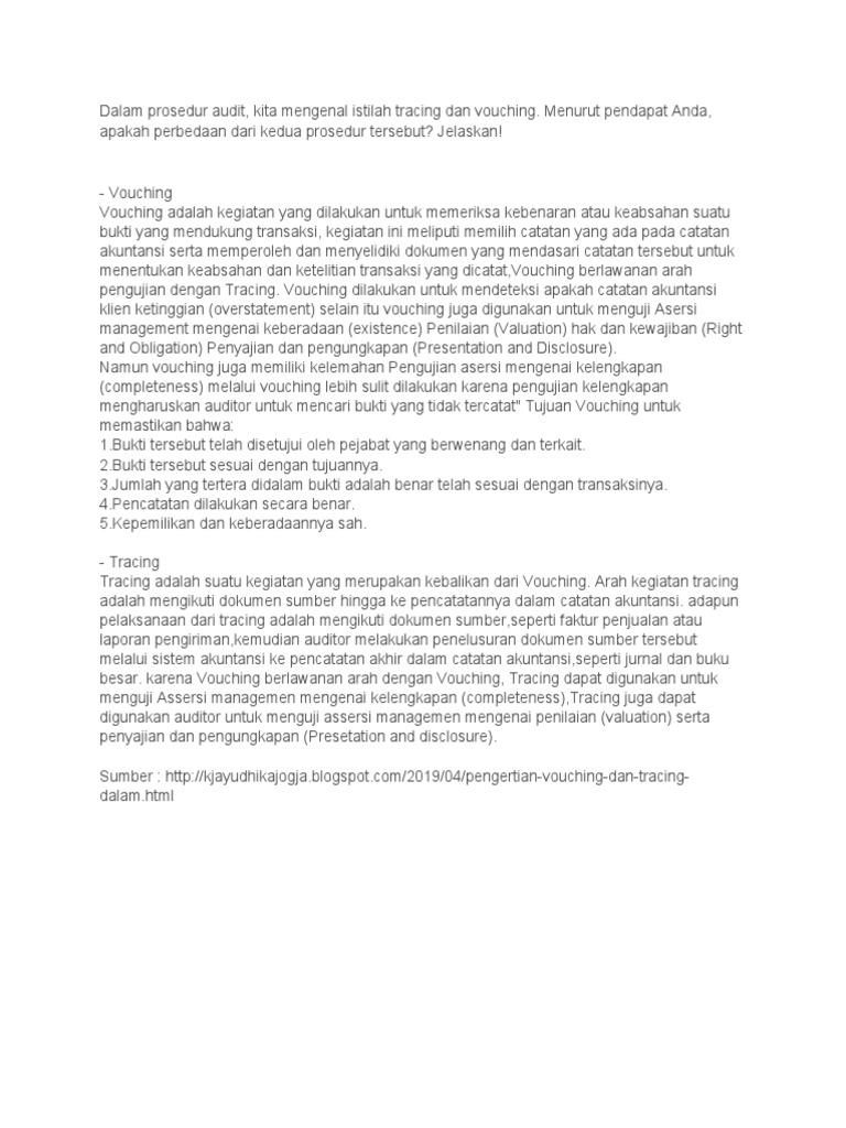 Diskusi 3 Audit Manajemen 13 | PDF