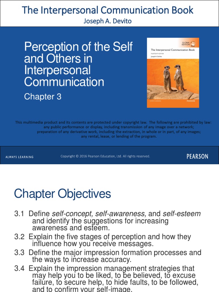 3.perception of The Self in Itrpersonal Communication | PDF | Self ...